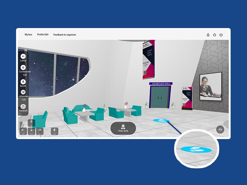 Virtual Exhibit Booth – NinjaFair