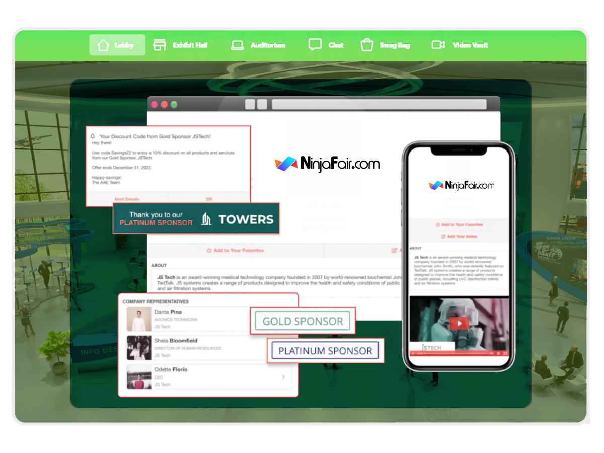 Mobile Event App – NinjaFair