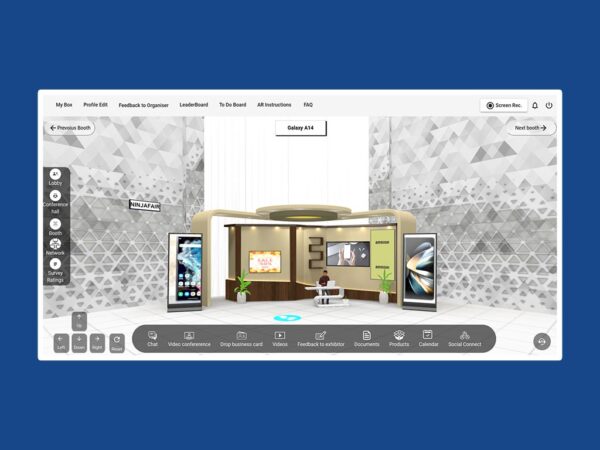 Virtual Exhibit Booth – NinjaFair